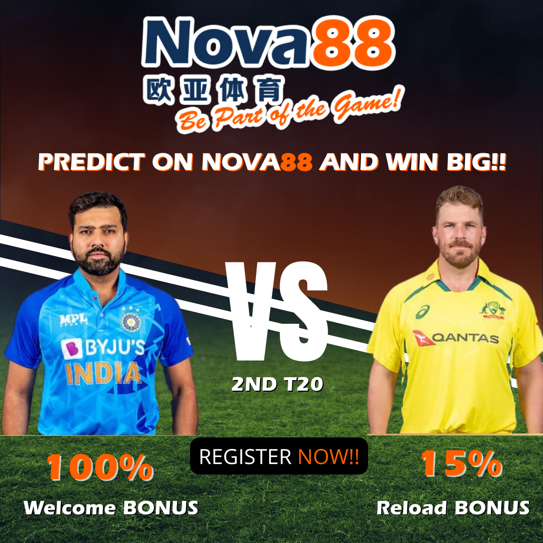 India vs Australia 2nd T20 - Preview and Prediction - Nova88 India